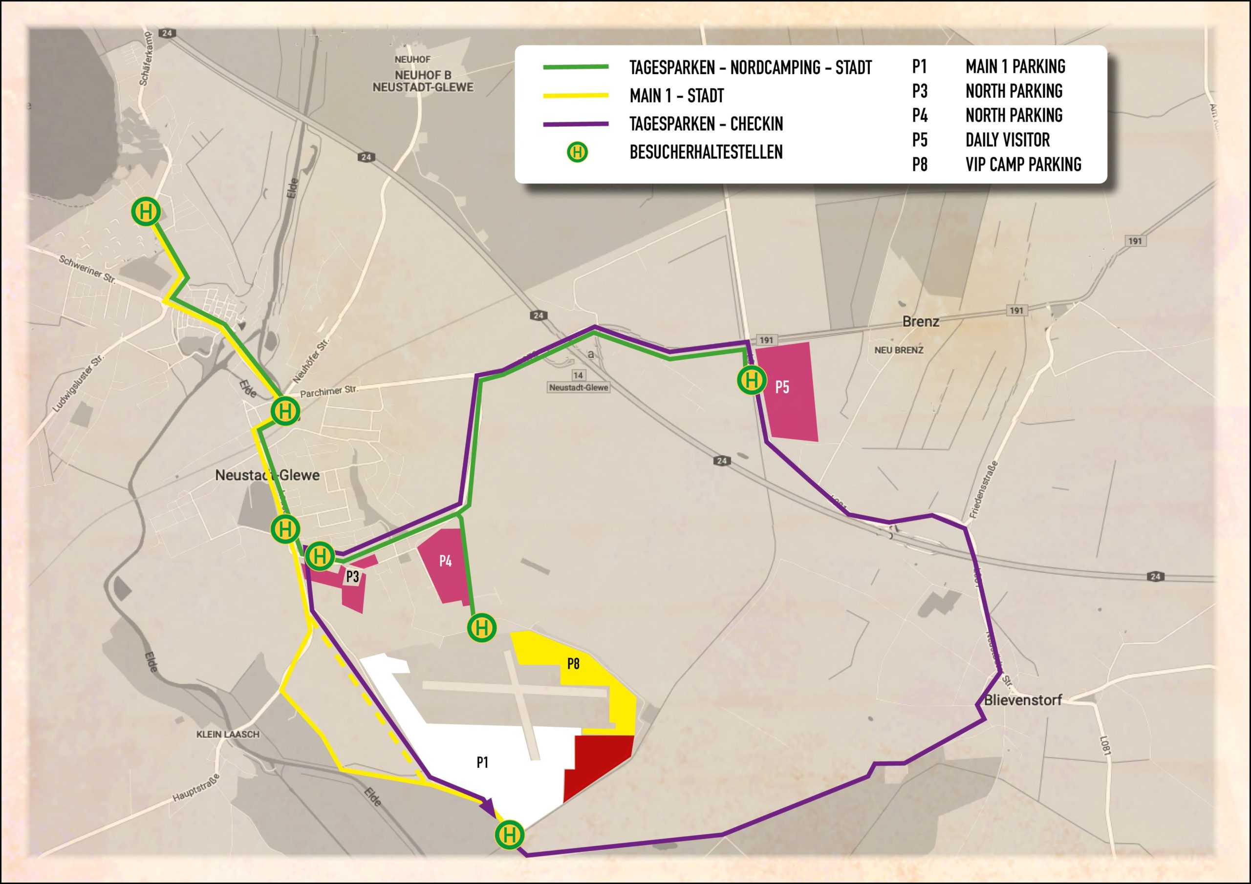 Free bus shuttle – Airbeat One Festival